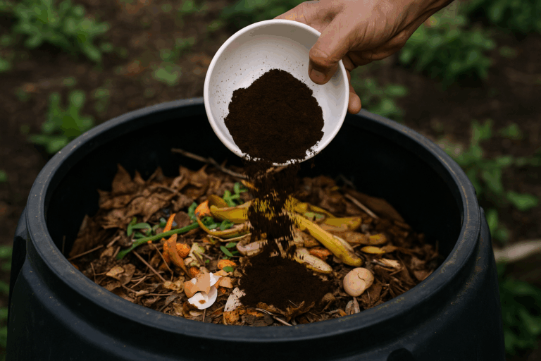 Composting with Coffee Grounds: A Complete Beginner’s Guide
